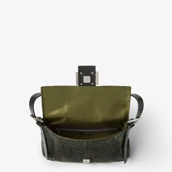 Fendi Baguette® 26424 Bag With Iridescent Bead Embroidery